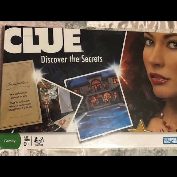 brother hasbro | Other | Clue Discover The Secret Board Game 208 | Poshmark